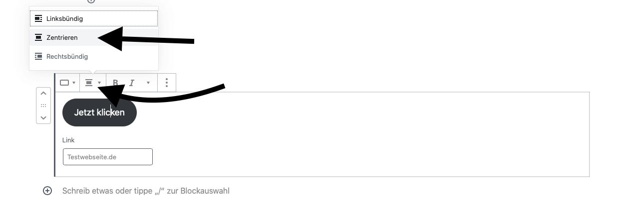 Wordpress Button erstellen: So funktionierts in unter 2 Min.